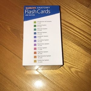 Barron’S | Other | Barrons Anatomy Flashcards | Poshmark